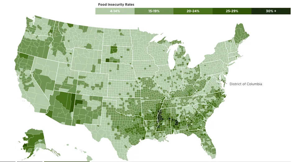 This Interactive Map Shows that No County in the U.S. is Free From ...