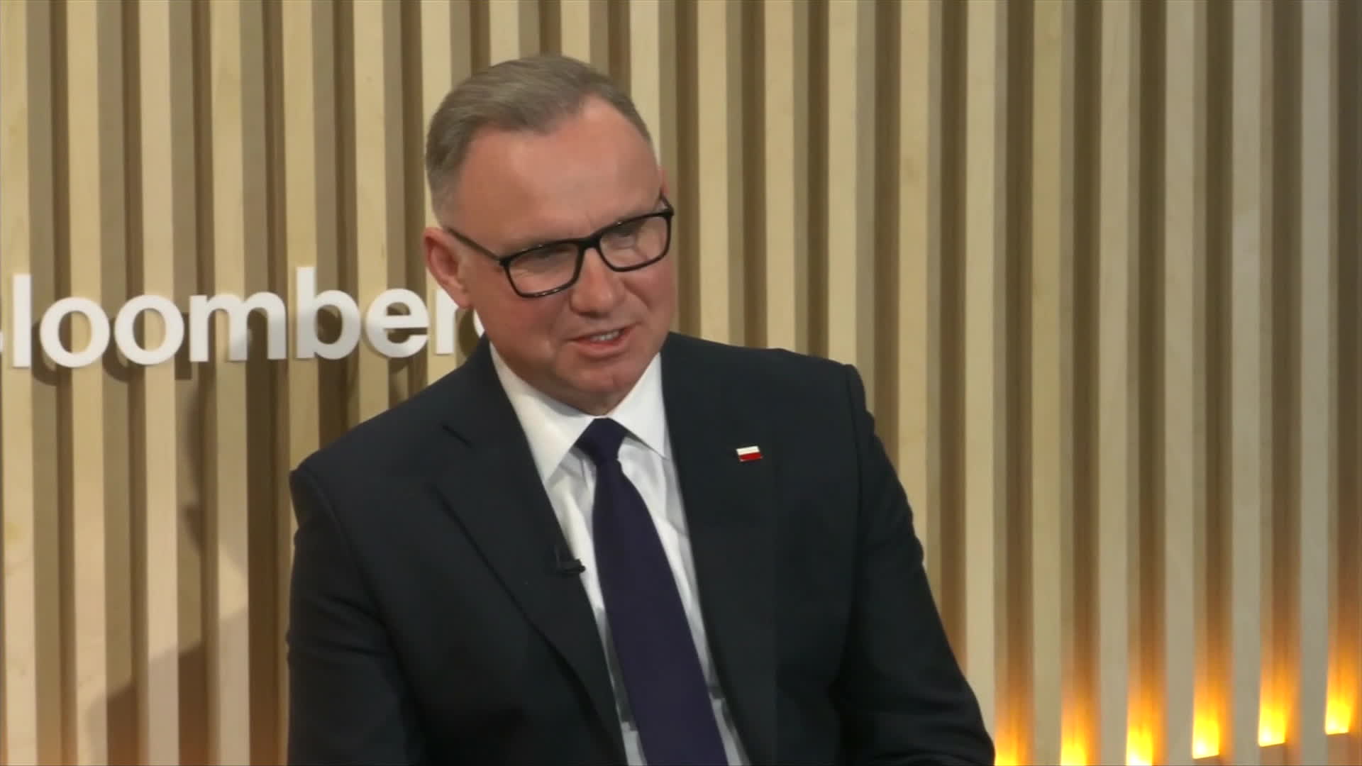 Watch Andrzej Duda on Europe’s Security at a Turning Point - Bloomberg