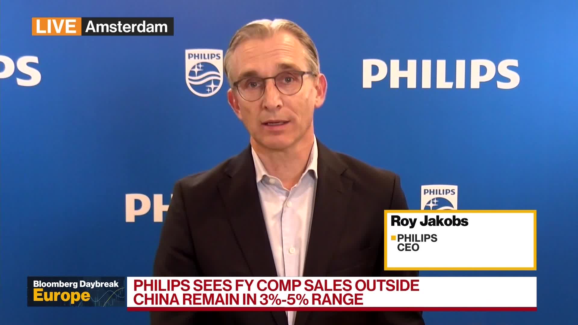 Watch China Uncertainty to Stay in Next Quarters: Philips CEO - Bloomberg
