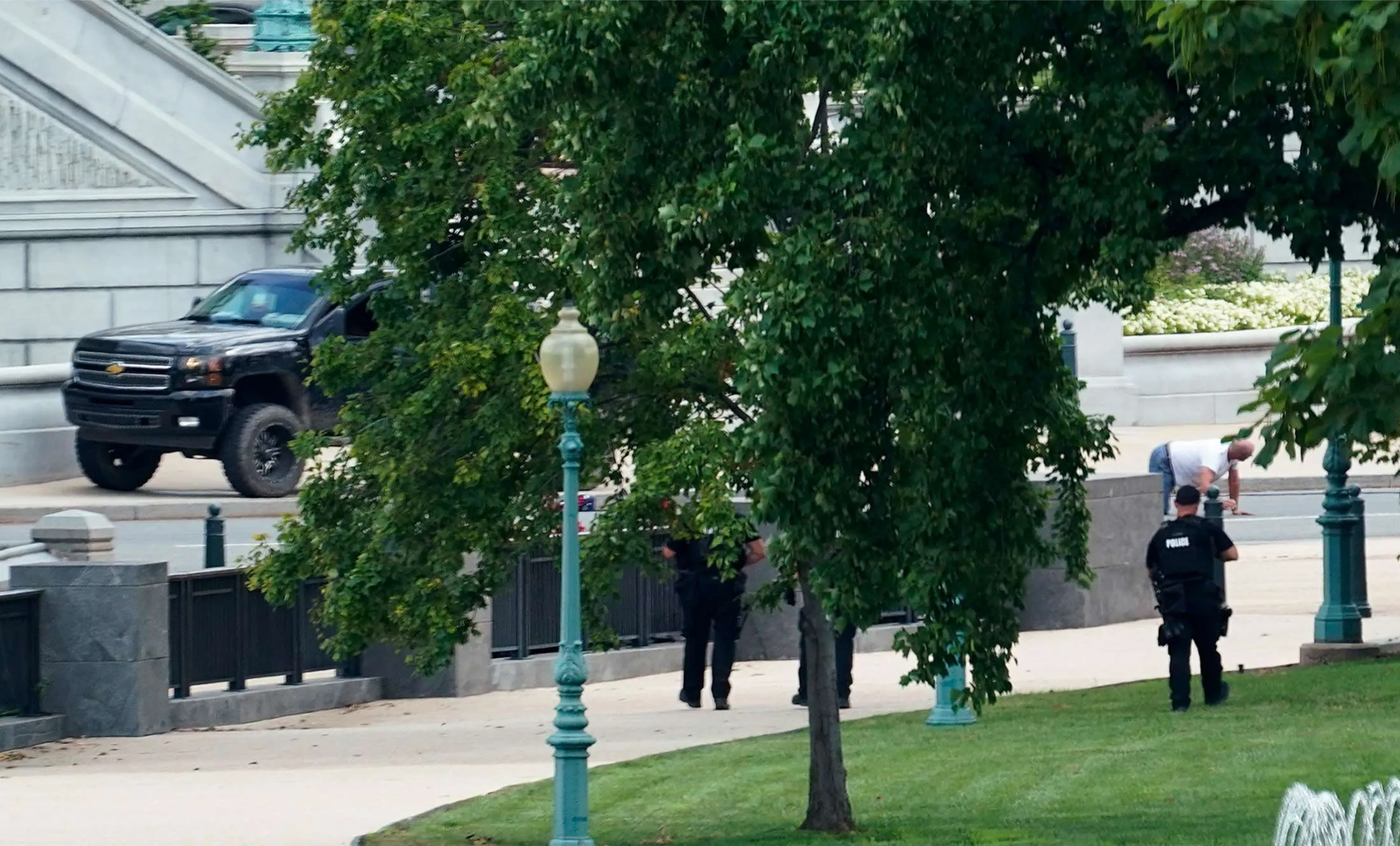 Capitol Bomb Threat Suspect Called for Revolution in Video - Bloomberg