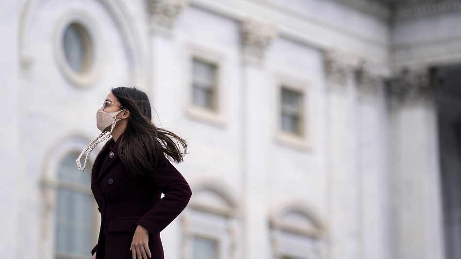 Watch AOC Faults GOP for Riot, Reveals Past Sexual Assault - Bloomberg