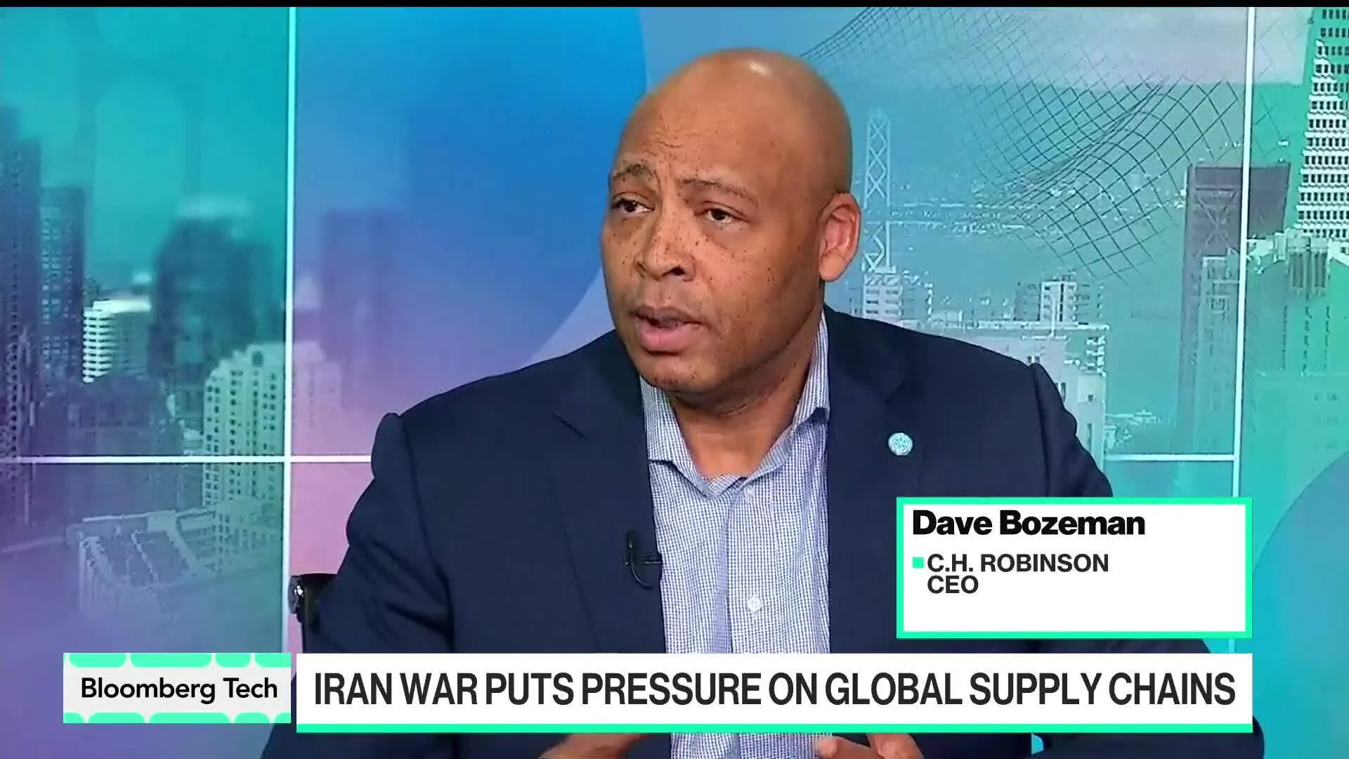 Watch CH Robinson CEO Says AI Is Boosting Its Bottom Line - Bloomberg