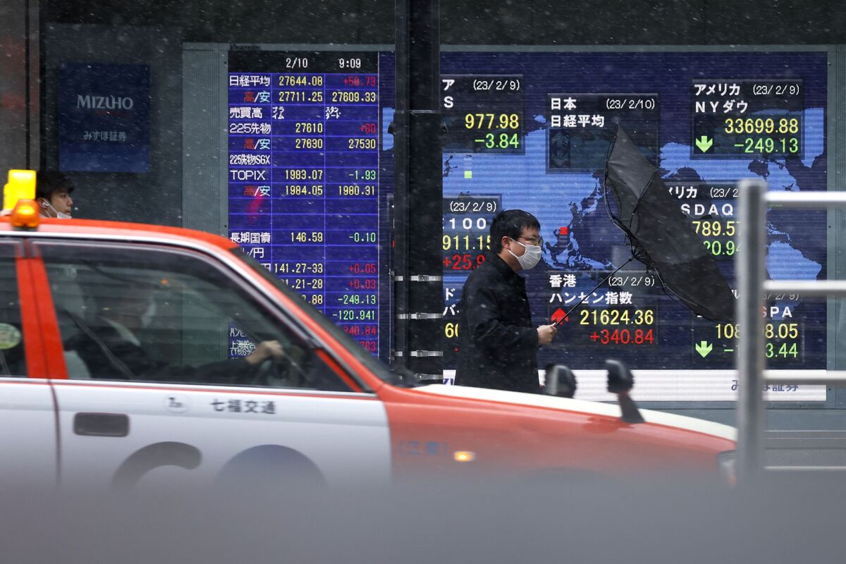 Japan Stocks Extend Rally as Nikkei 225 Hovers at 1990 High - Bloomberg