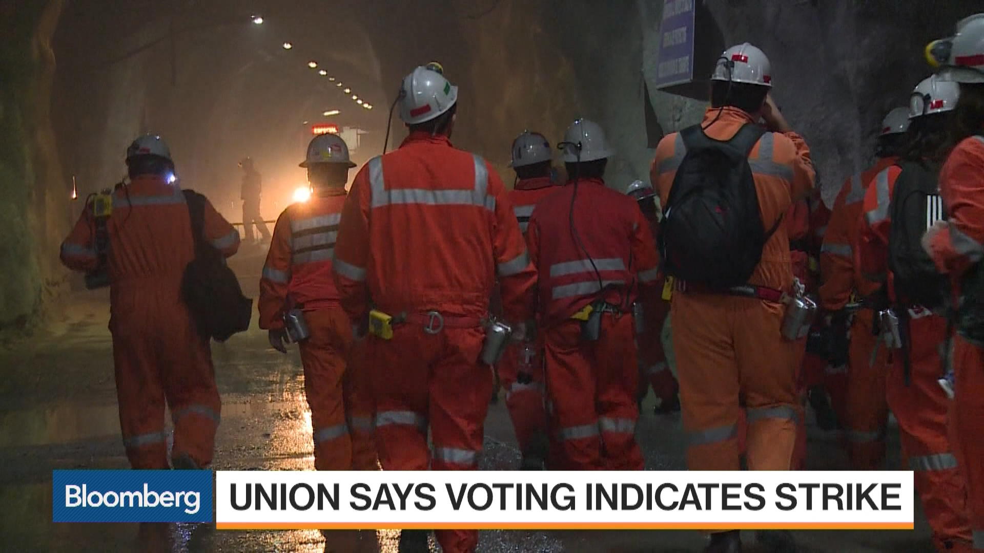 Watch BHP Faces Chile Copper Mine Strike - Bloomberg