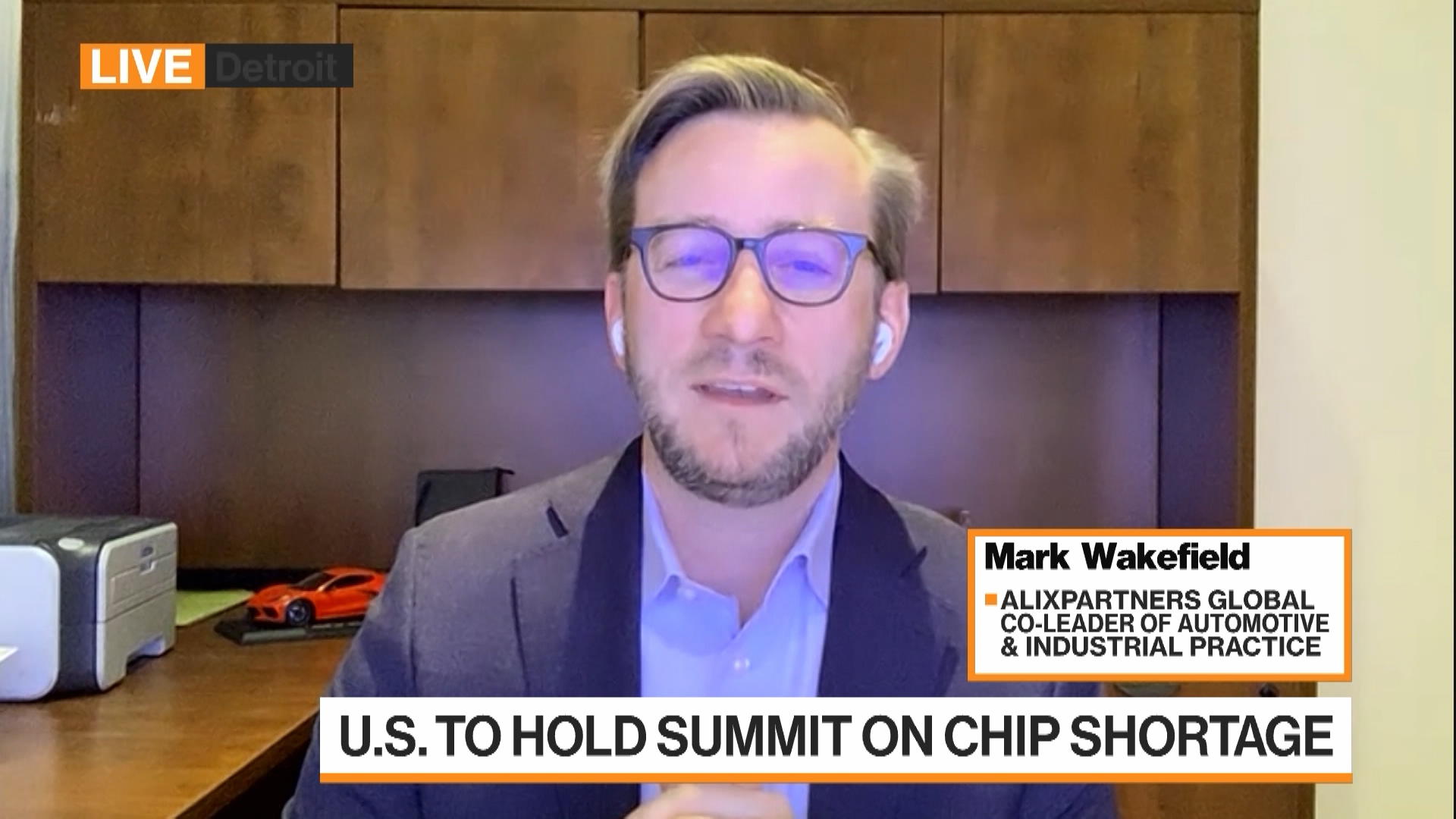 Watch AlixPartners' Wakefield on the U.S. Chip Summit - Bloomberg