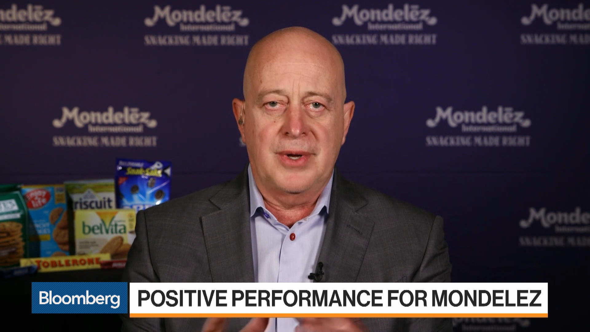 Watch Mondelez CEO Aims for Double-Digit Growth in China, India - Bloomberg