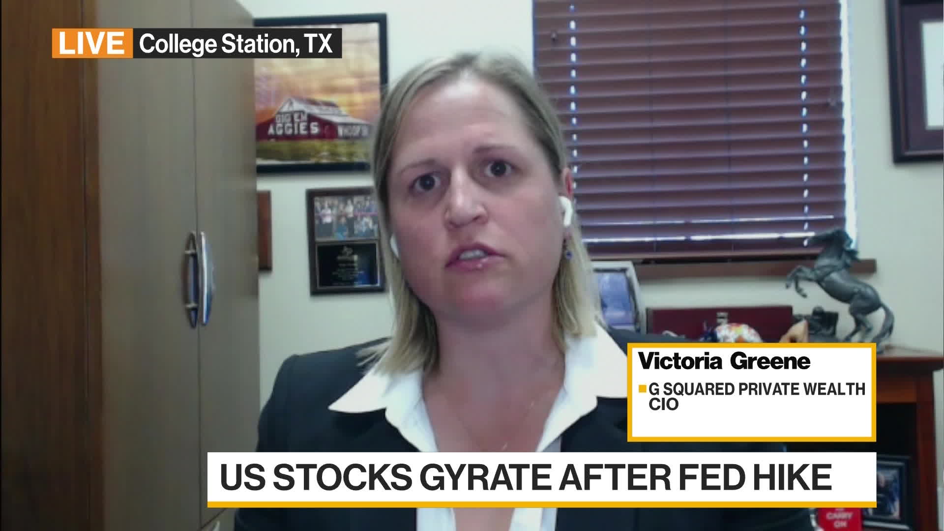 Watch G Squared's Greene on Fed, Markets - Bloomberg