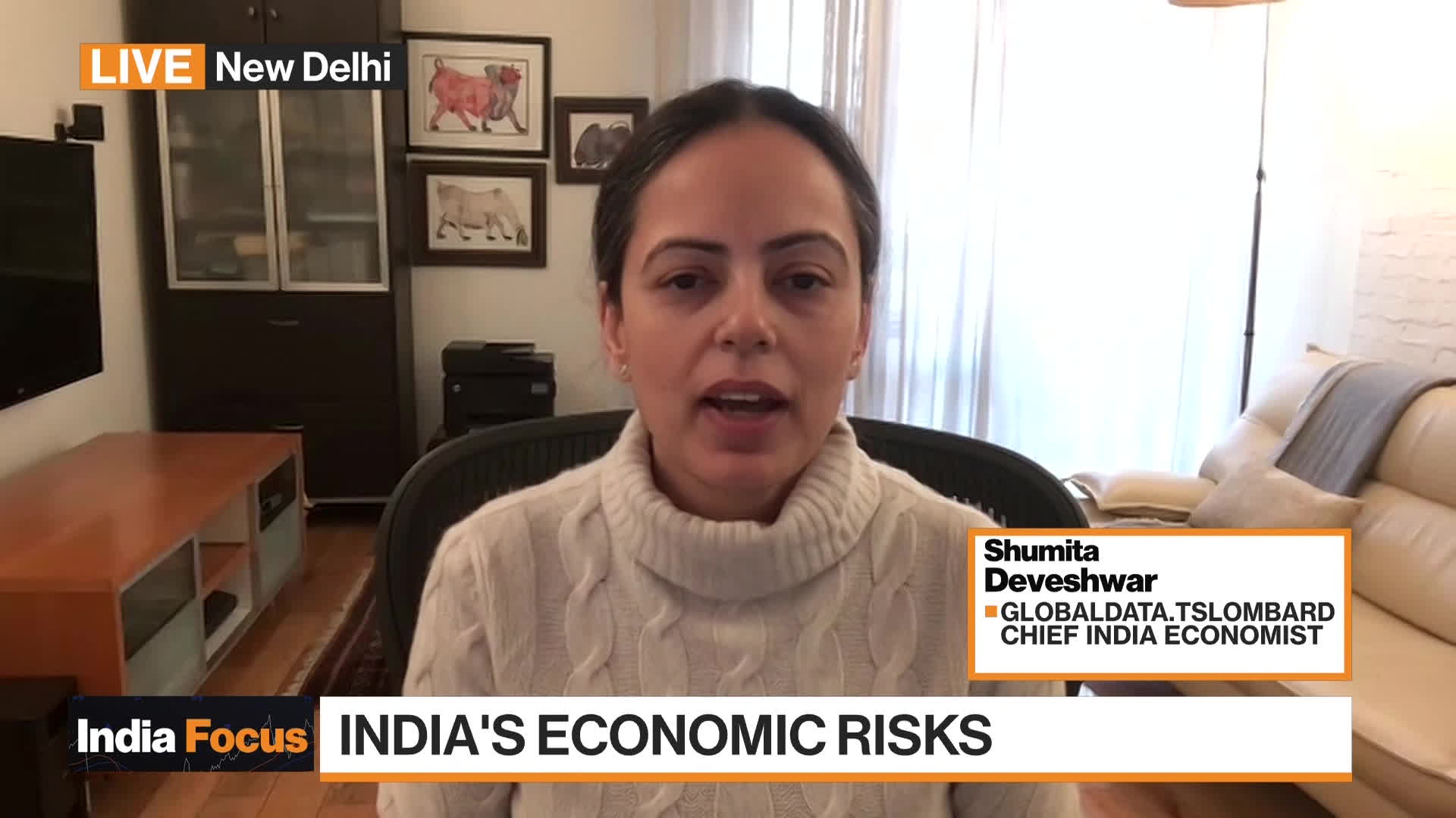Watch Deveshwar: Risk Of Policy Complacency In India - Bloomberg
