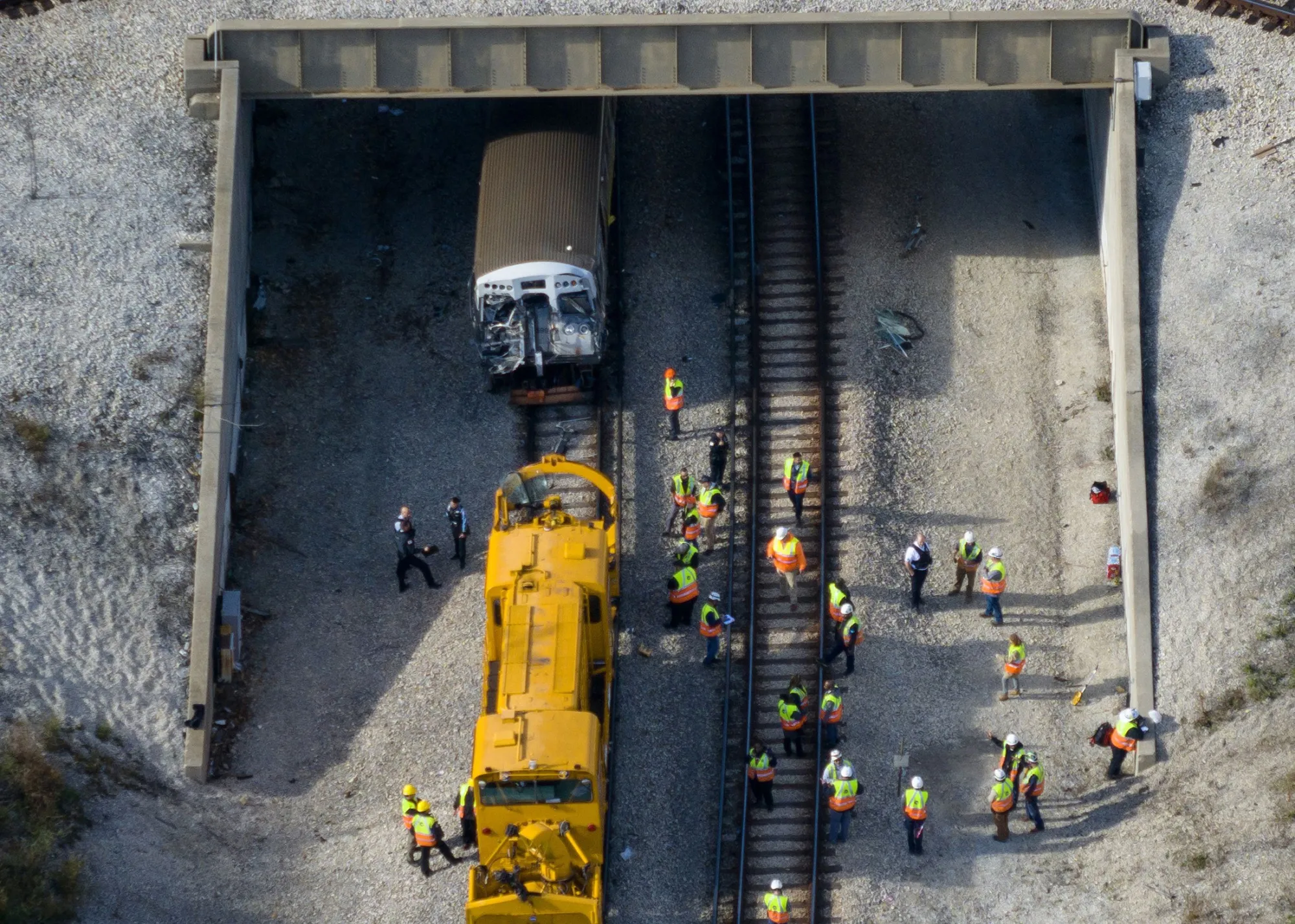 Chicago commuter train crashes into rail equipment, nearly 40 injured ...