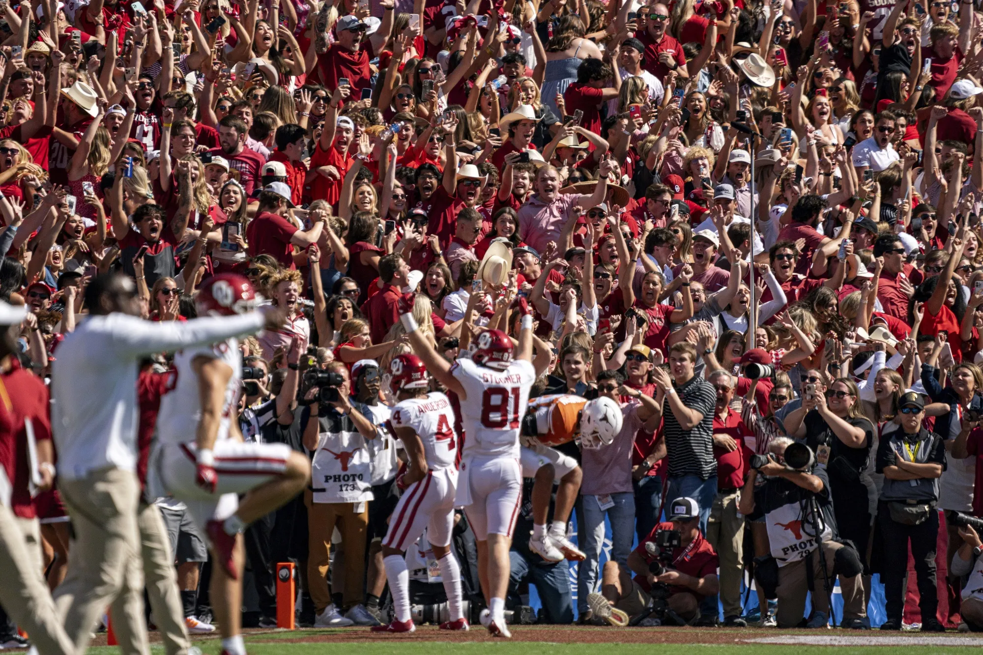 AP Top 25: Oklahoma jumps to No. 5, Miami slides after epic gaffe and ...
