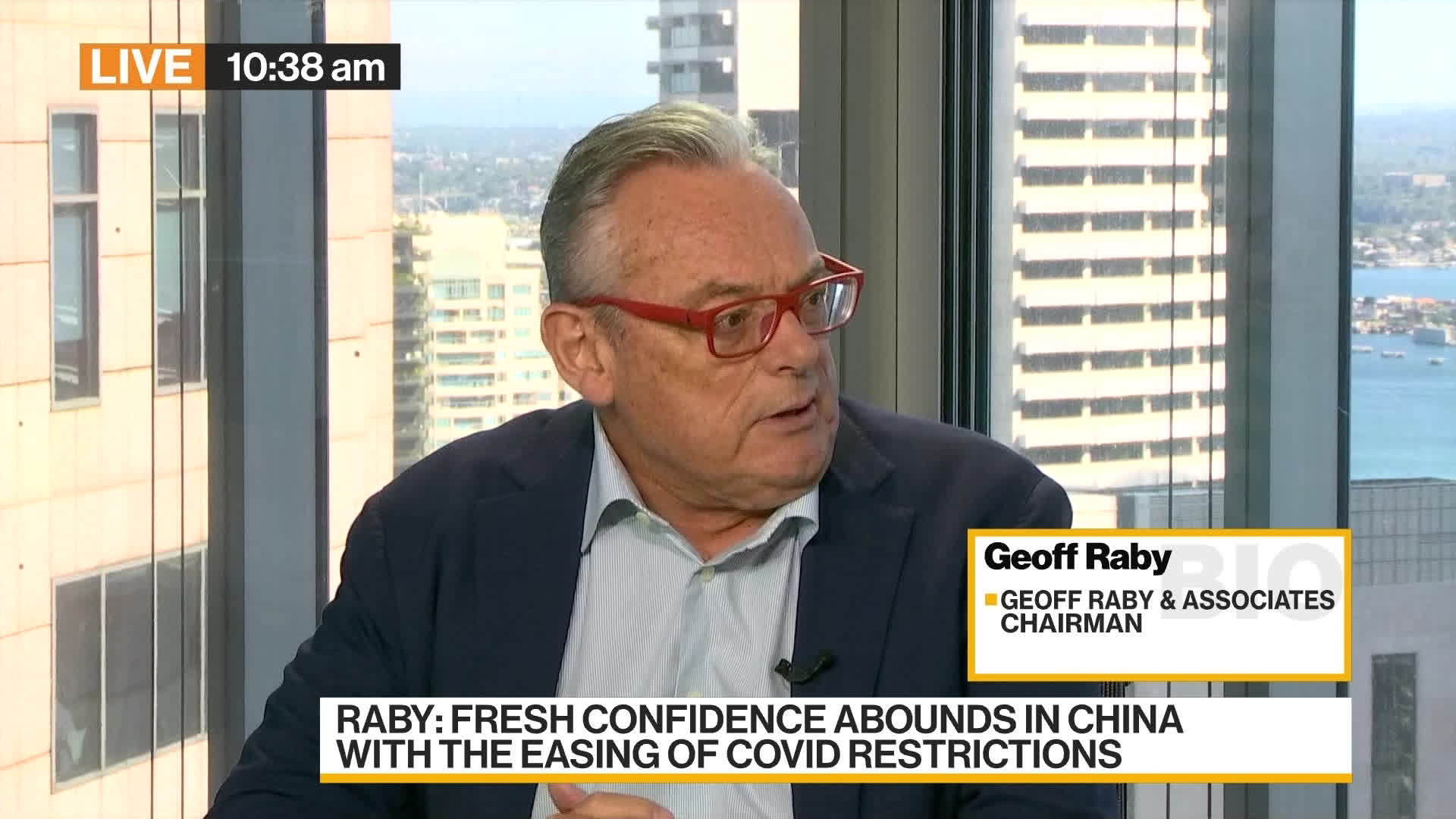 Watch Former Ambassador Raby on China, Geopolitics - Bloomberg