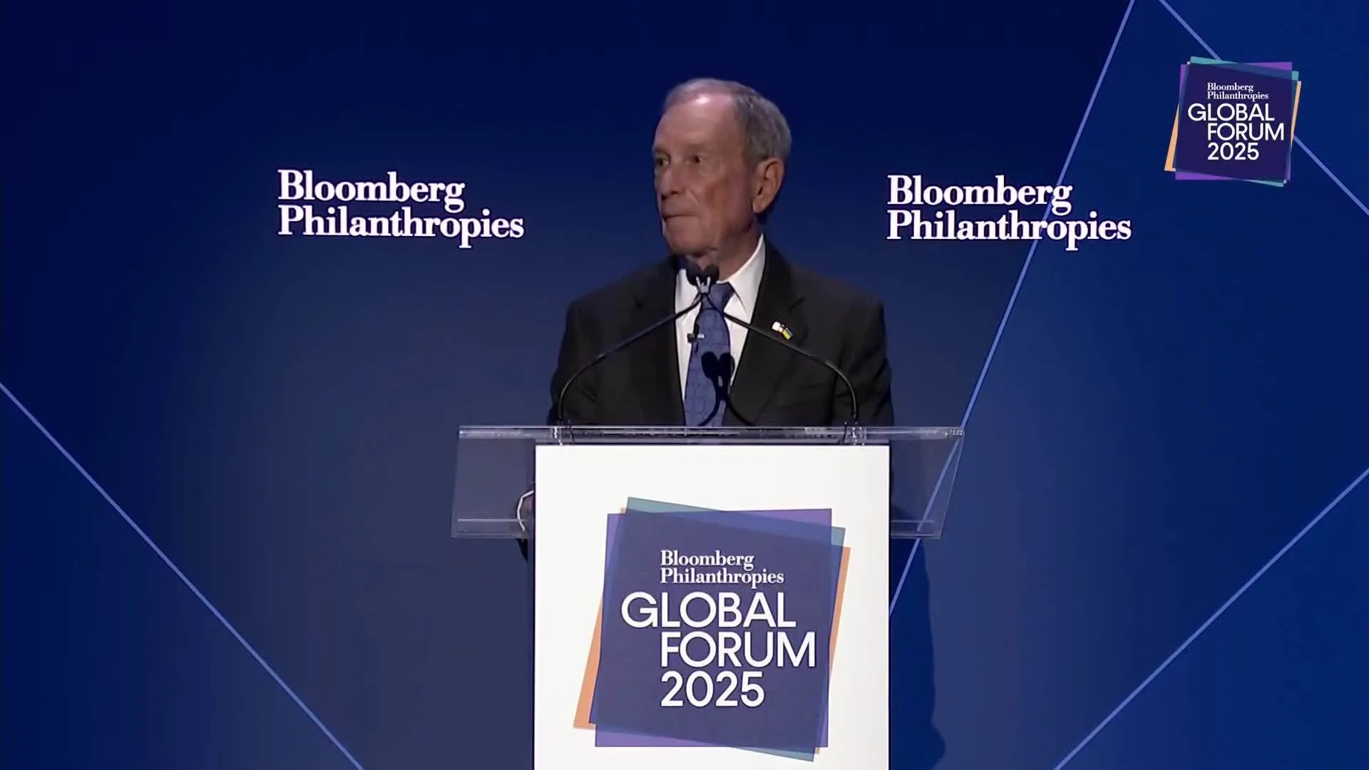 Watch Michael R. Bloomberg Opens the 2025 Bloomberg Philanthropies ...