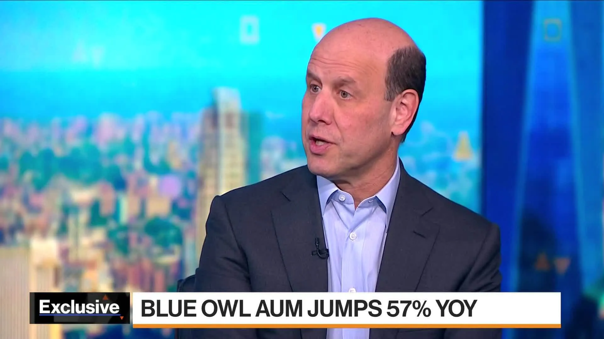 Watch Blue Owl's Lipschultz on Market Climate, AI, Data Centers - Bloomberg