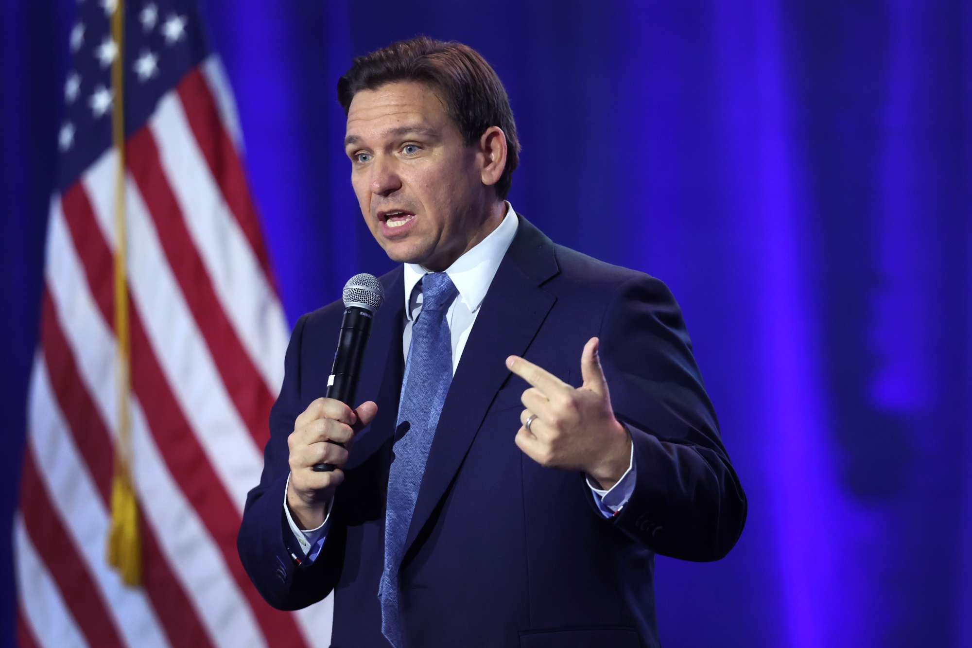 DeSantis Takes Dig at Trump Over Potential NY Hush-Money Charges ...