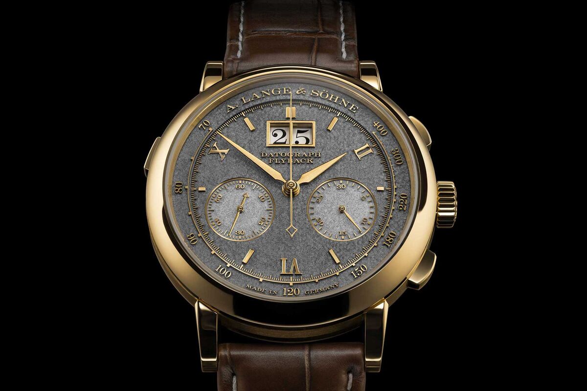 A. Lange Sohne Datograph Handwerkskunst Chronograph Wows With Hand ...