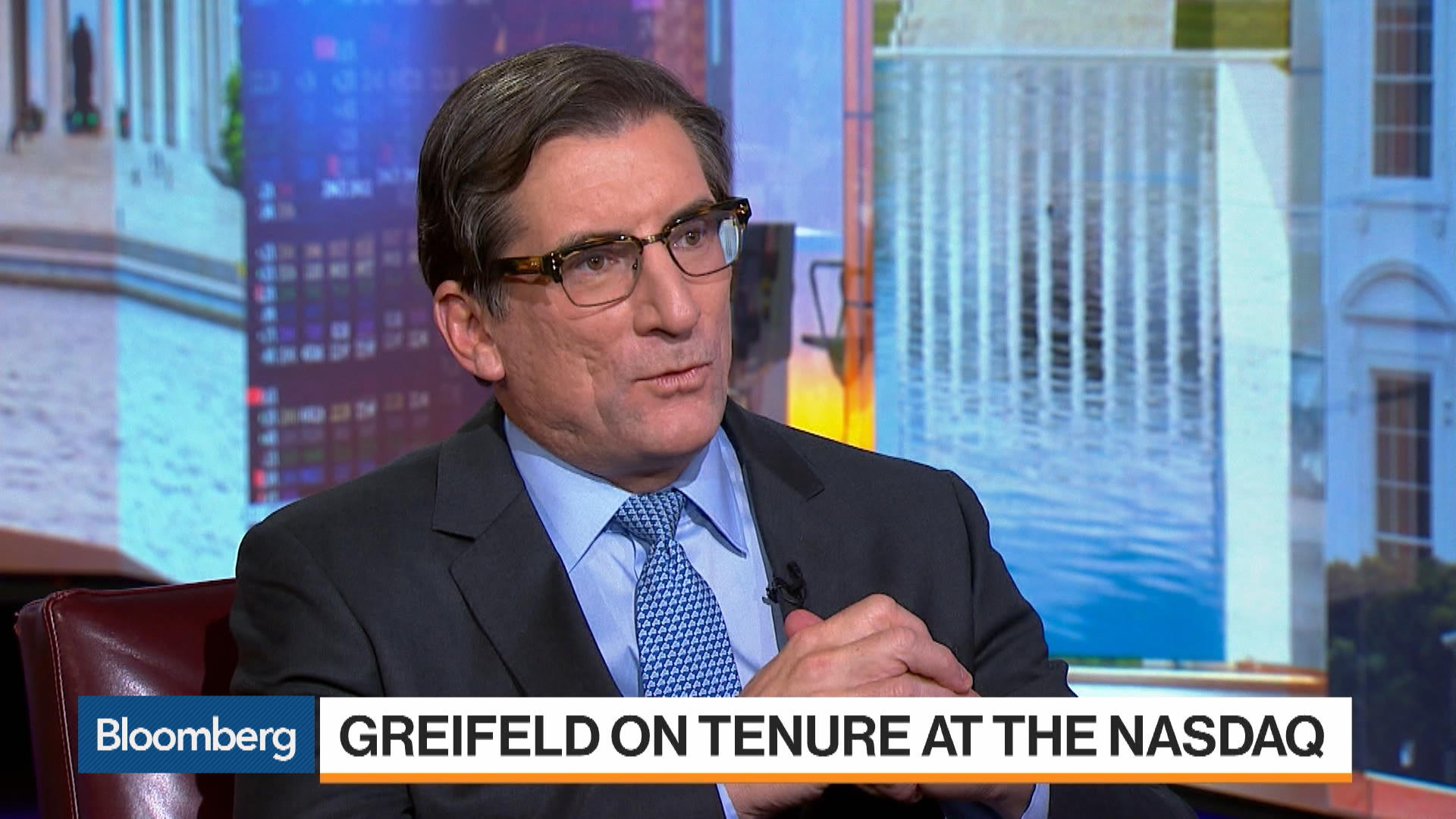 Watch Robert Greifeld Reflects on His Tenure at the Nasdaq - Bloomberg