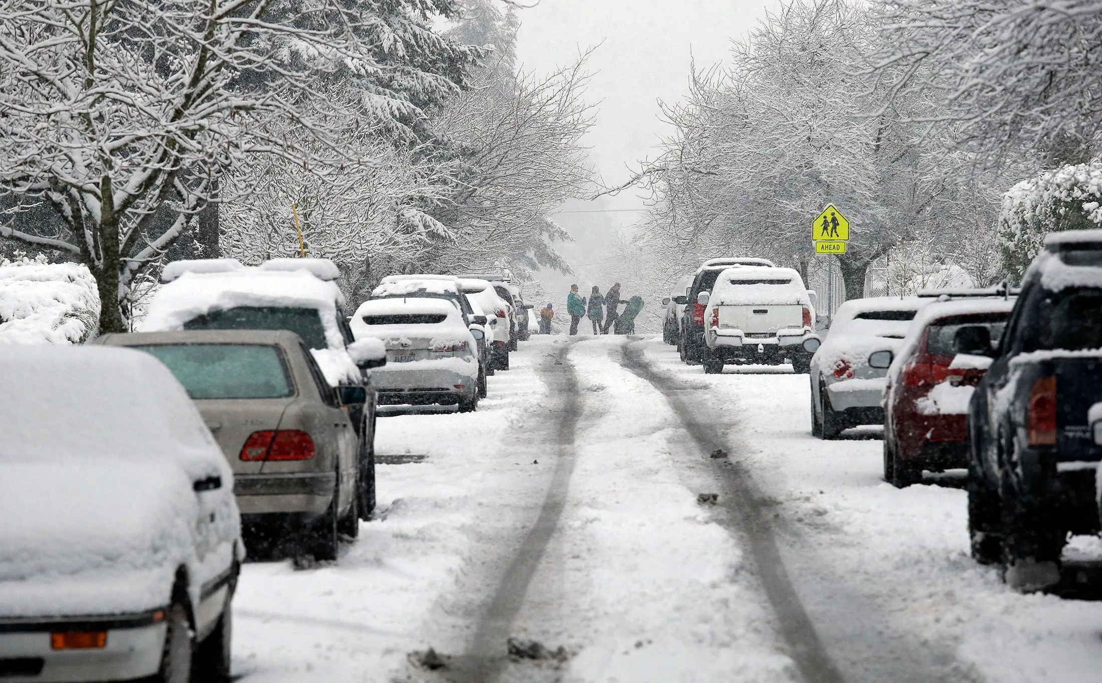 Rare Snow Shuts Seattle Area Schools, Cuts Power for 100,000 - Bloomberg
