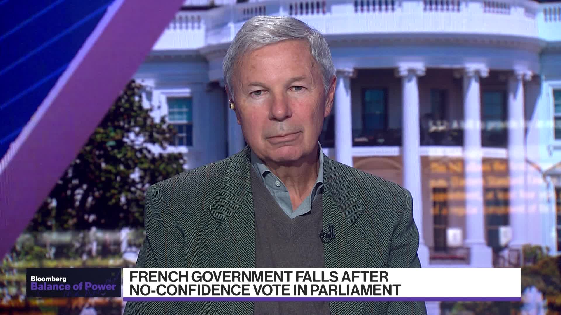 Watch A Weak Government: Guéhenno on France No-Confidence Vote - Bloomberg
