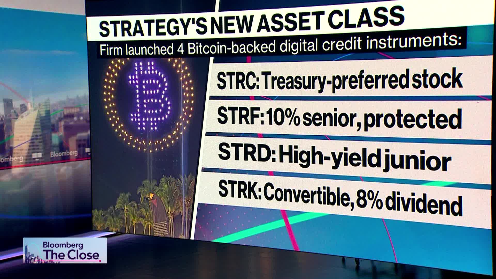 Watch Strategy’s Saylor Touts Bitcoin-Backed Credit Products - Bloomberg