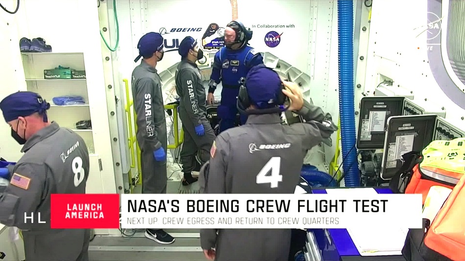 Watch Boeing Crewed Space Mission Aborted Just Before Liftoff - Bloomberg