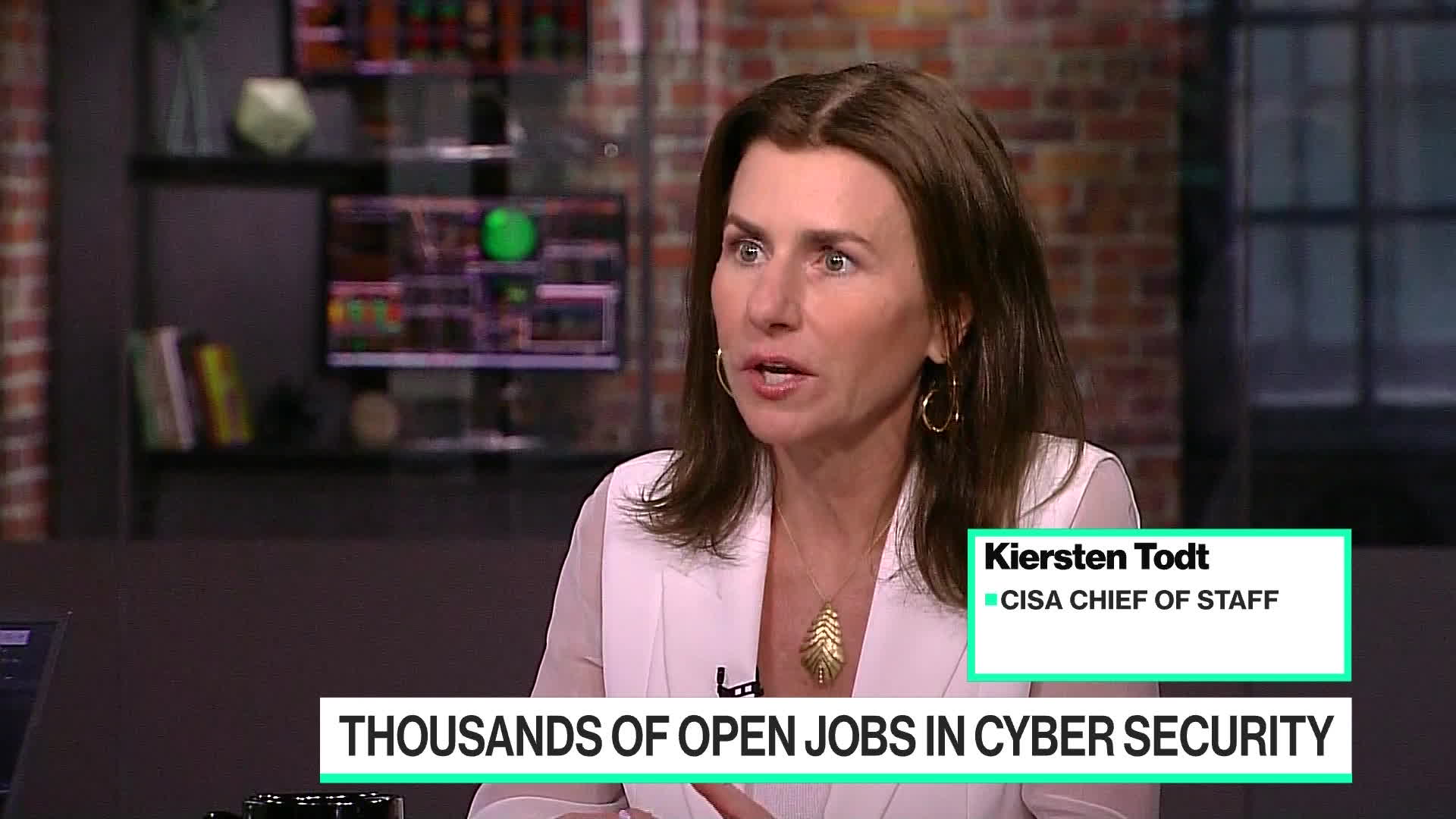 Watch CISA Chief of Staff on Cybersecurity Landscape - Bloomberg