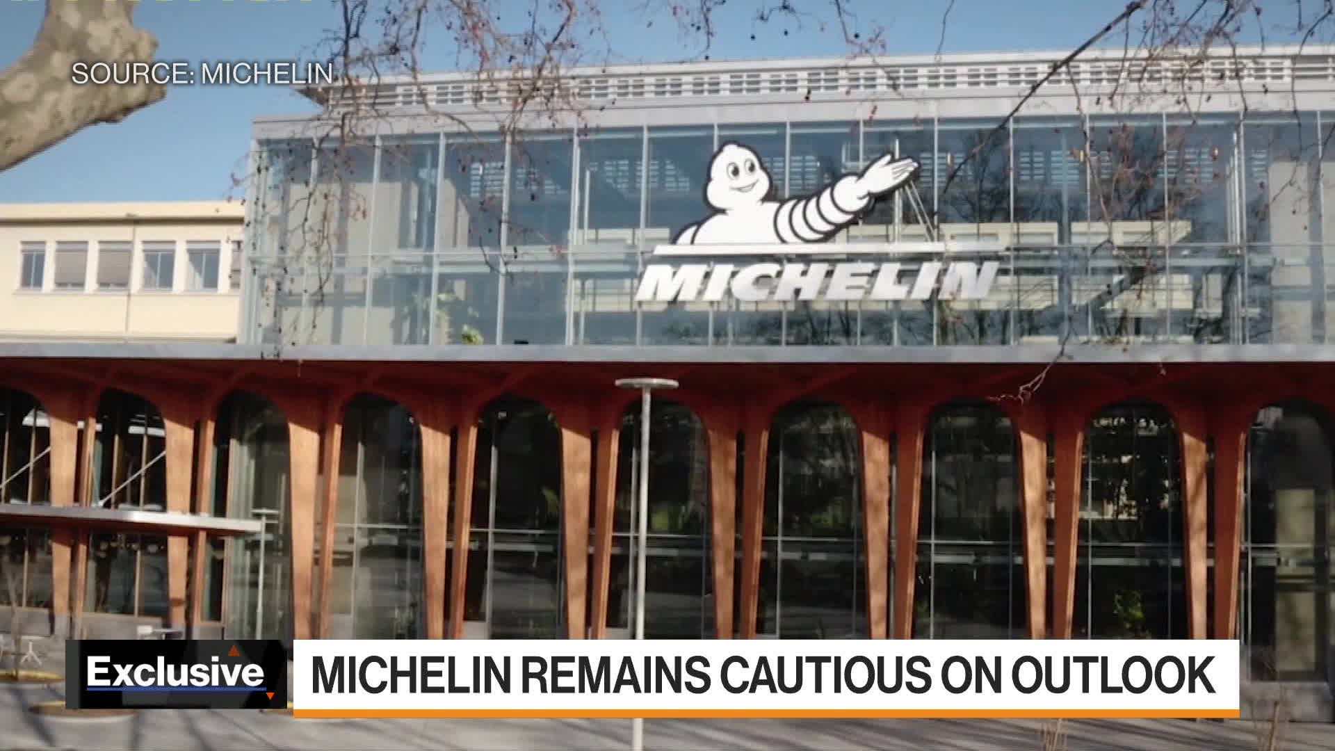 Watch Michelin CFO: Cautious on Outlook as Inflation Bites - Bloomberg