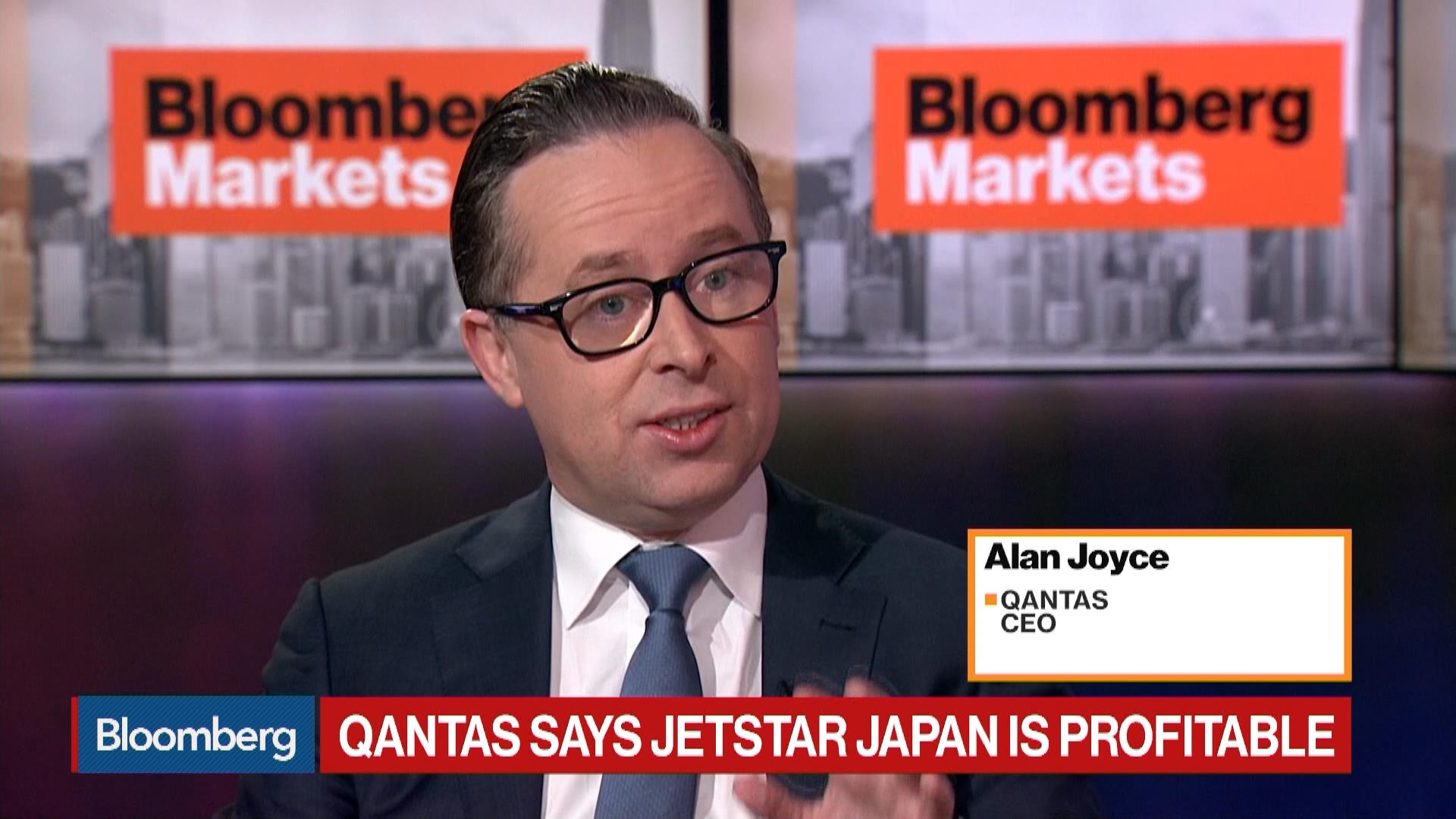 Watch CEO Joyce Says Qantas Survived Because We've Adapted - Bloomberg