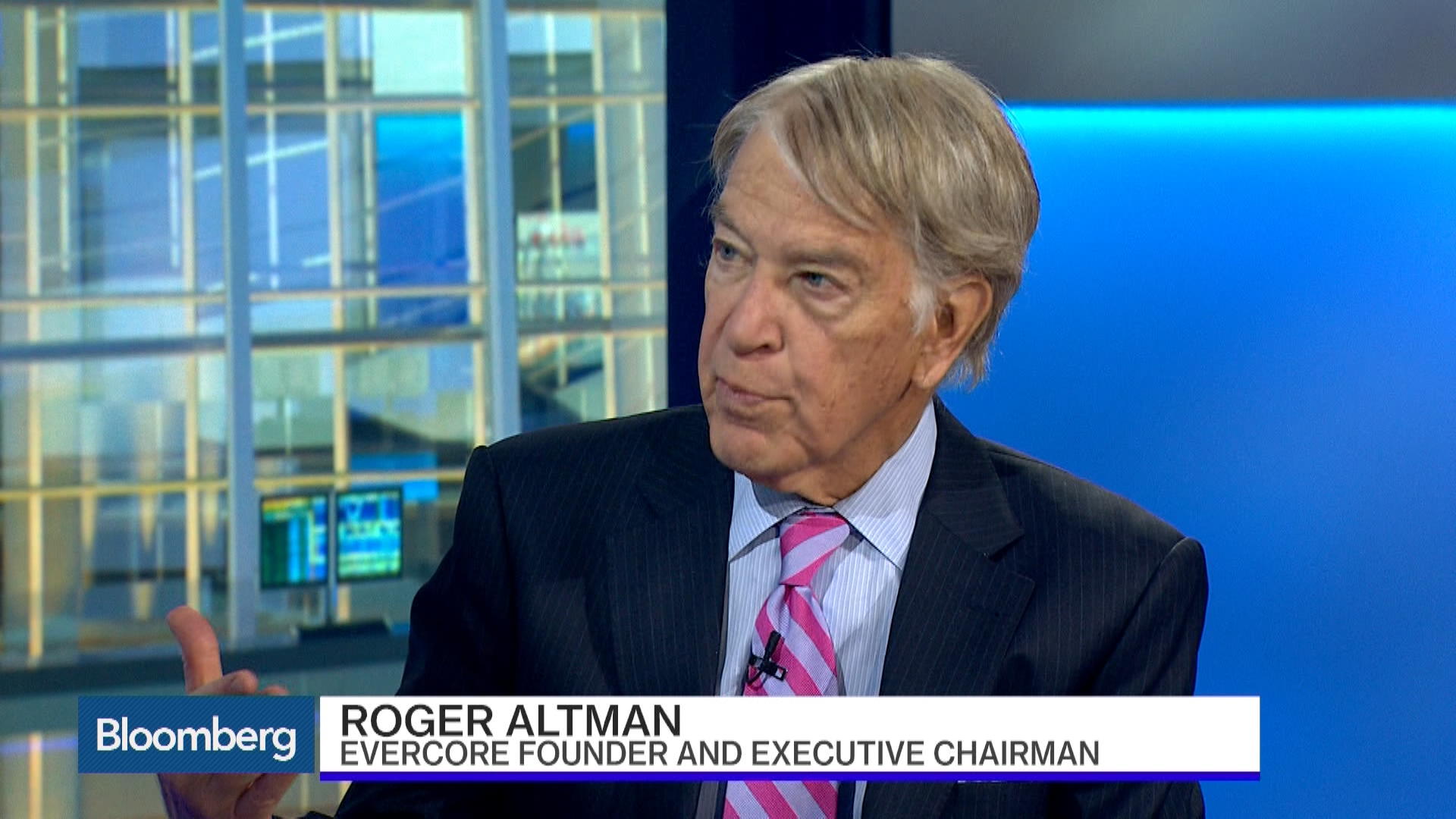 Watch Roger Altman: Big Myths About Activist Investing - Bloomberg