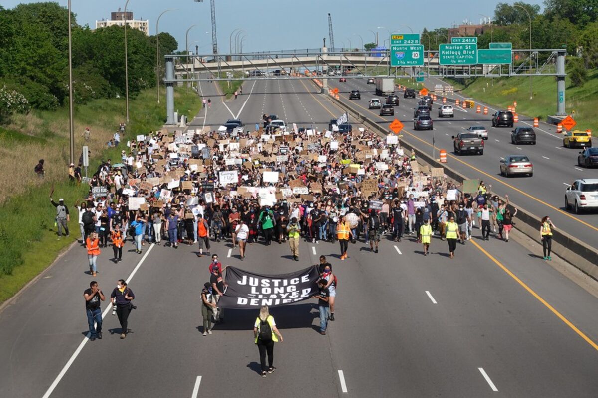 What Highways Mean to the George Floyd Protesters - Bloomberg