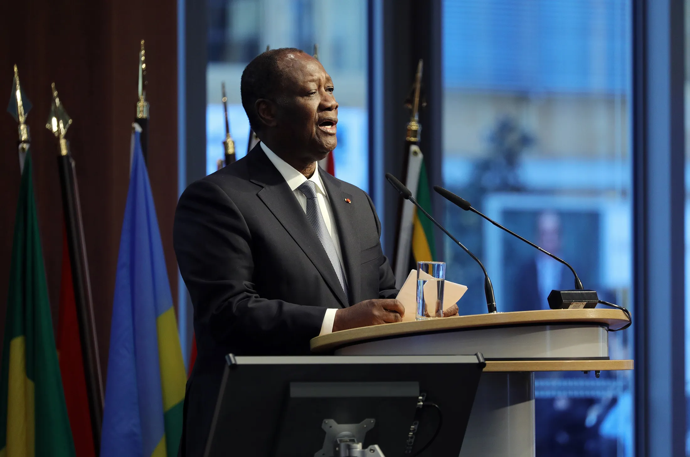 Ivory Coast Leader Vows to Keep Country Safe Ahead of Election - Bloomberg