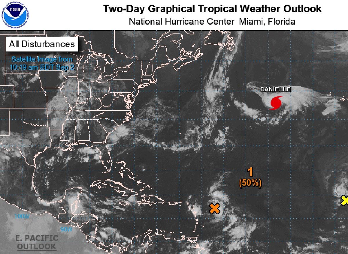 Hurricane Season 2022: Danielle Is First Named Atlantic Storm - Bloomberg