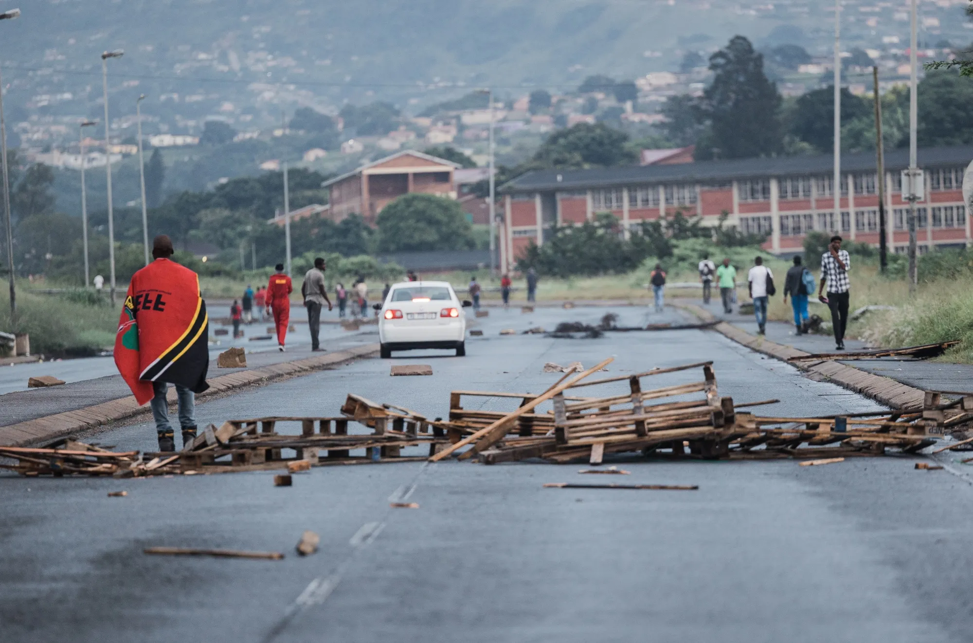 South African Police Arrest 87 Protesters Ahead of EFF National ...
