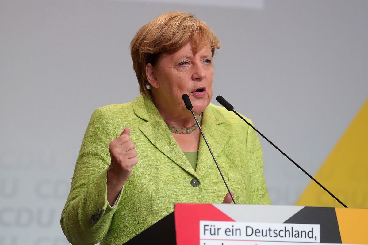 Merkel Warns Against Complacency as Polls Show Rival Fading - Bloomberg Merkel Warns Against Complacency as Polls Show Rival Fading - Bloomberg