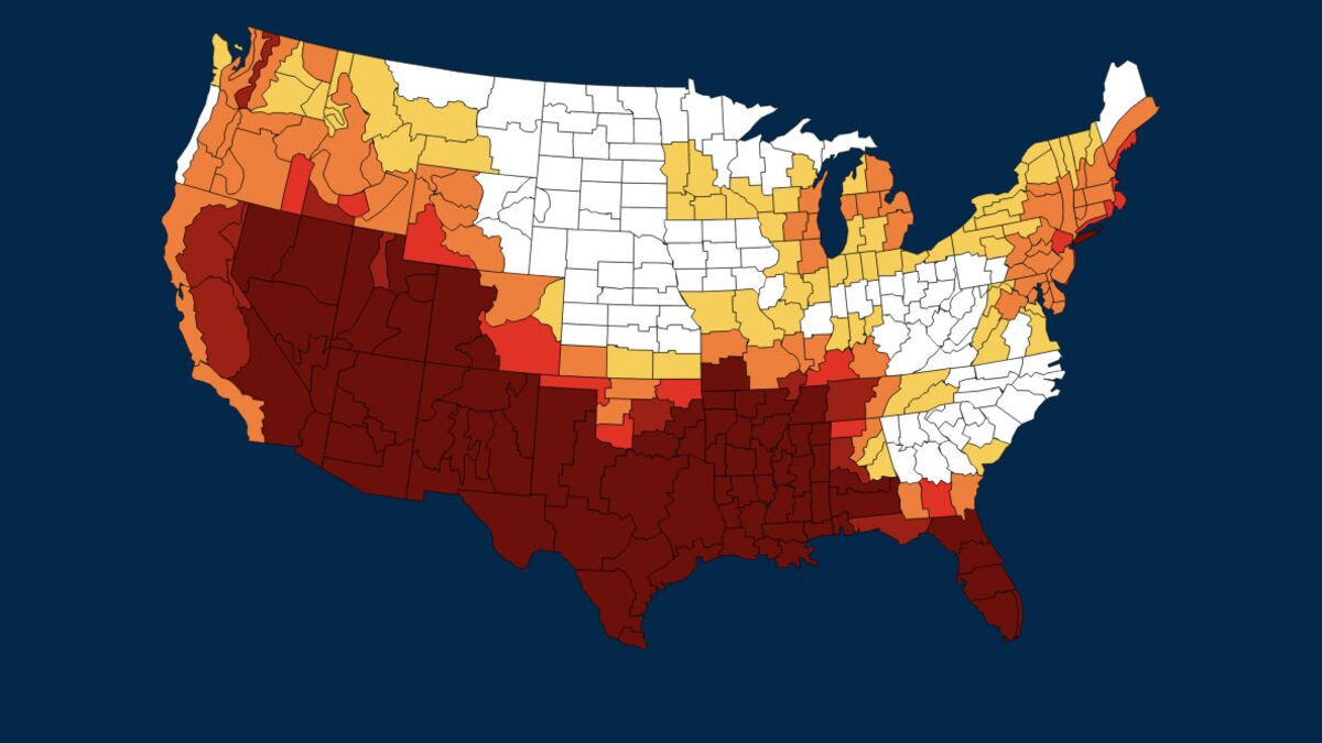 Maps Show How Climate Change Affects Today's Weather in Your City ...