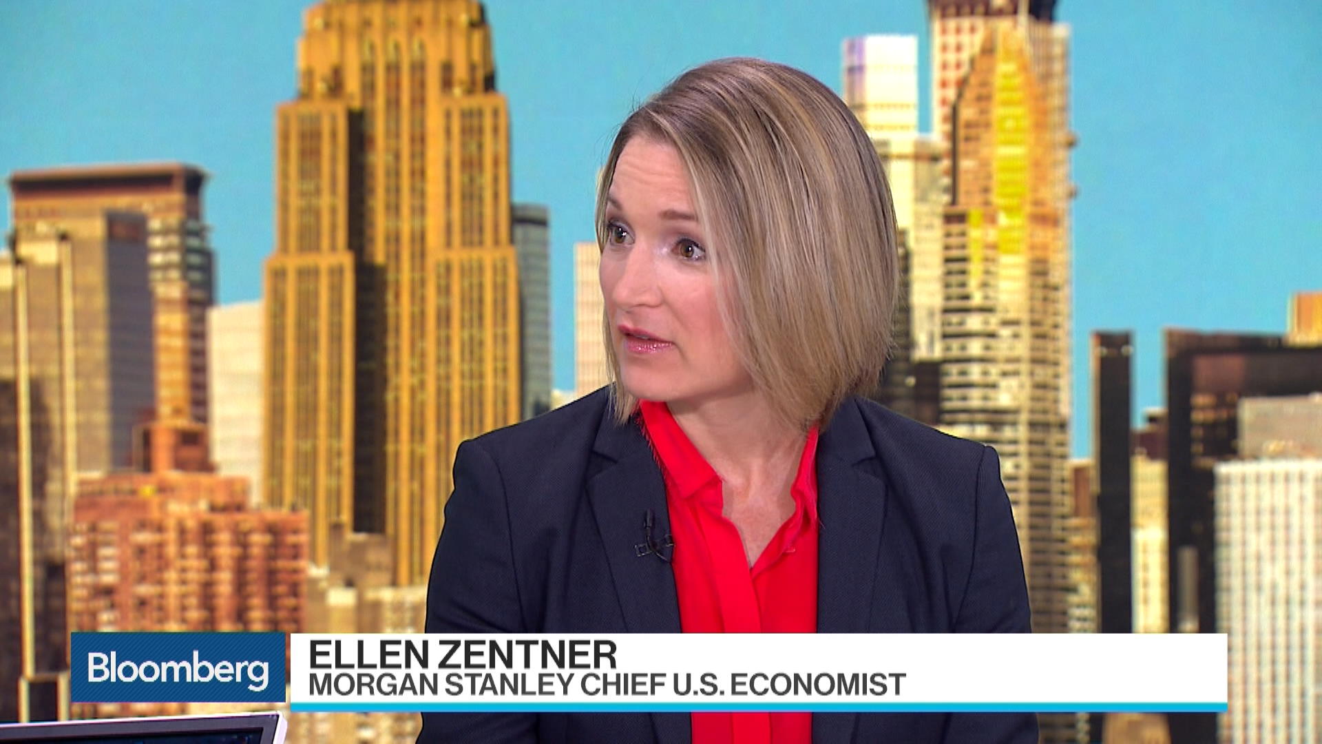 Watch Morgan Stanley's Zentner: Fed Is Itching to Move Rates - Bloomberg