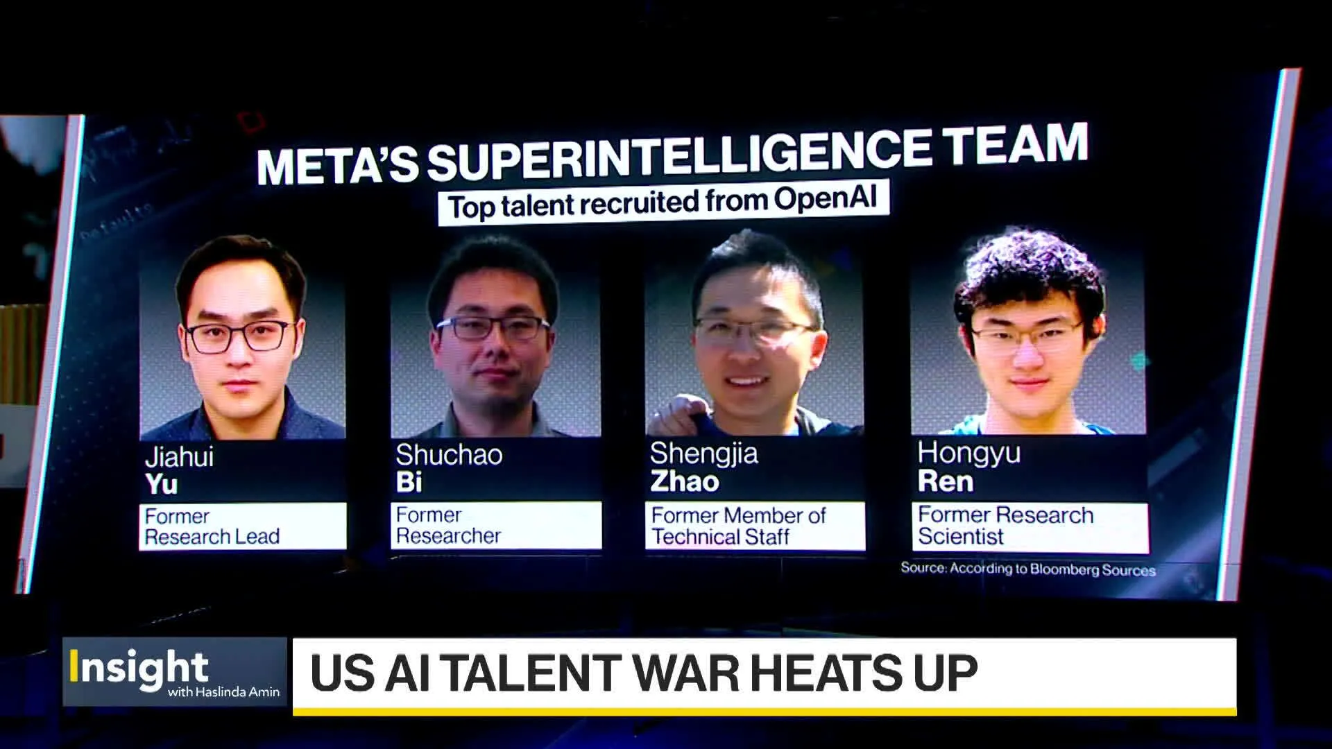 Watch Ex-OpenAI Board Member Questions Meta Hiring Spree - Bloomberg
