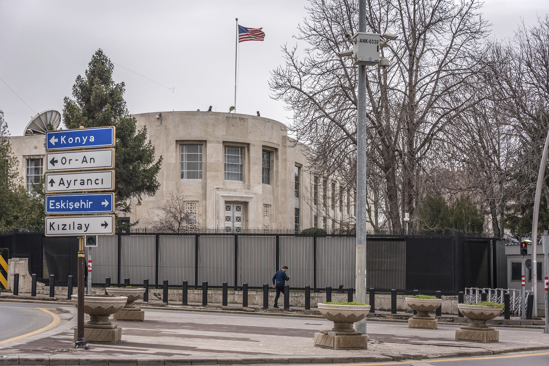 Shots Fired at Gate of U.S. Embassy in Turkey, None Hurt - Bloomberg