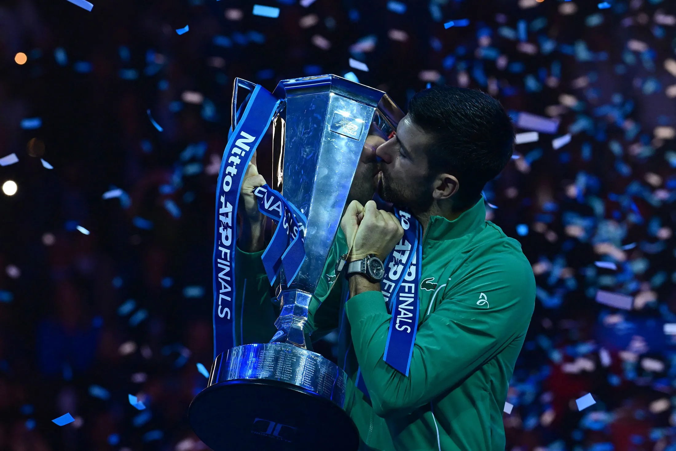Djokovic wins record 7th ATP Finals title by beating Sinner in straight sets - Bloomberg