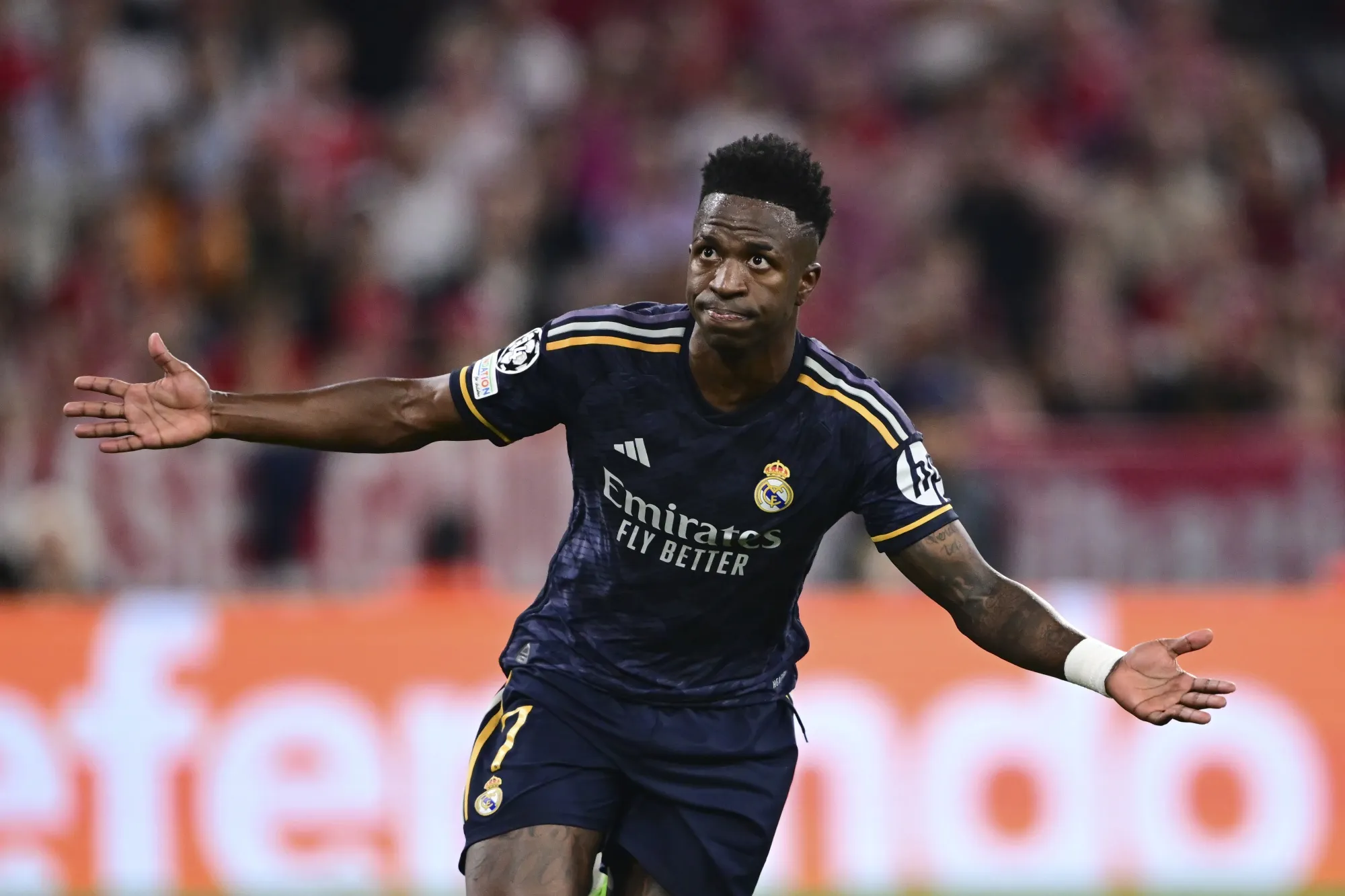 Vinícius Júnior leads Real Madrid to 2-2 draw at Bayern Munich in ...