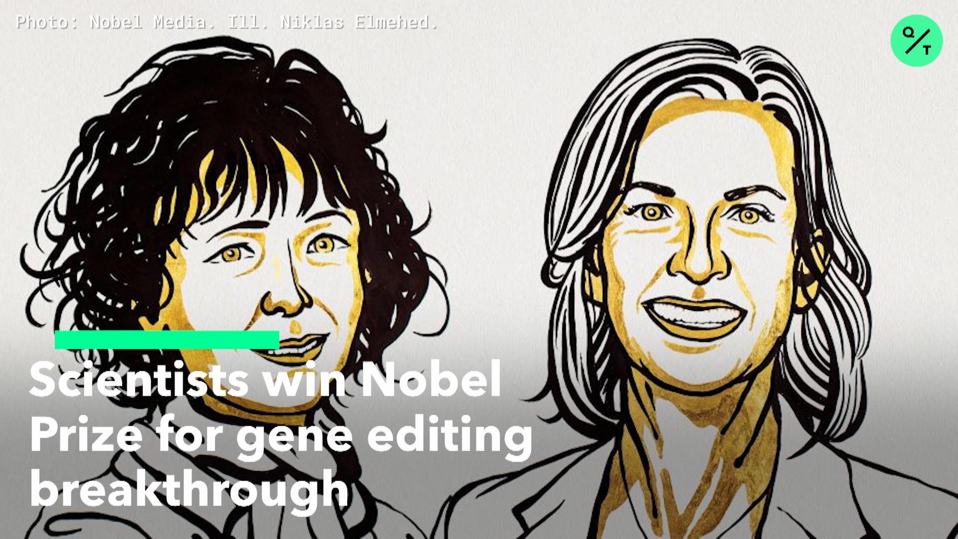 Watch CRISPR Scientists Win Nobel Prize - Bloomberg