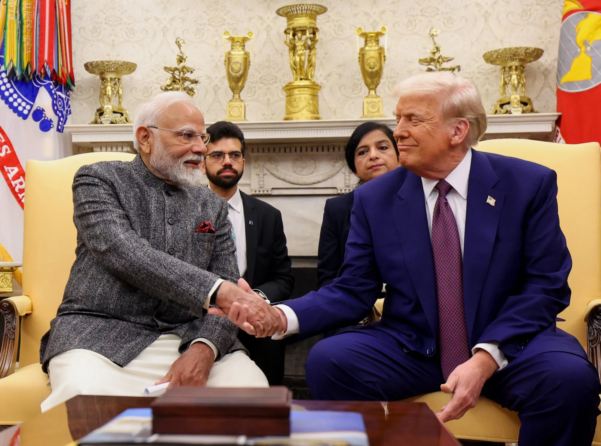 Modi Heaps Praise on Trump in Rare Podcast Interview Despite Tariff ...