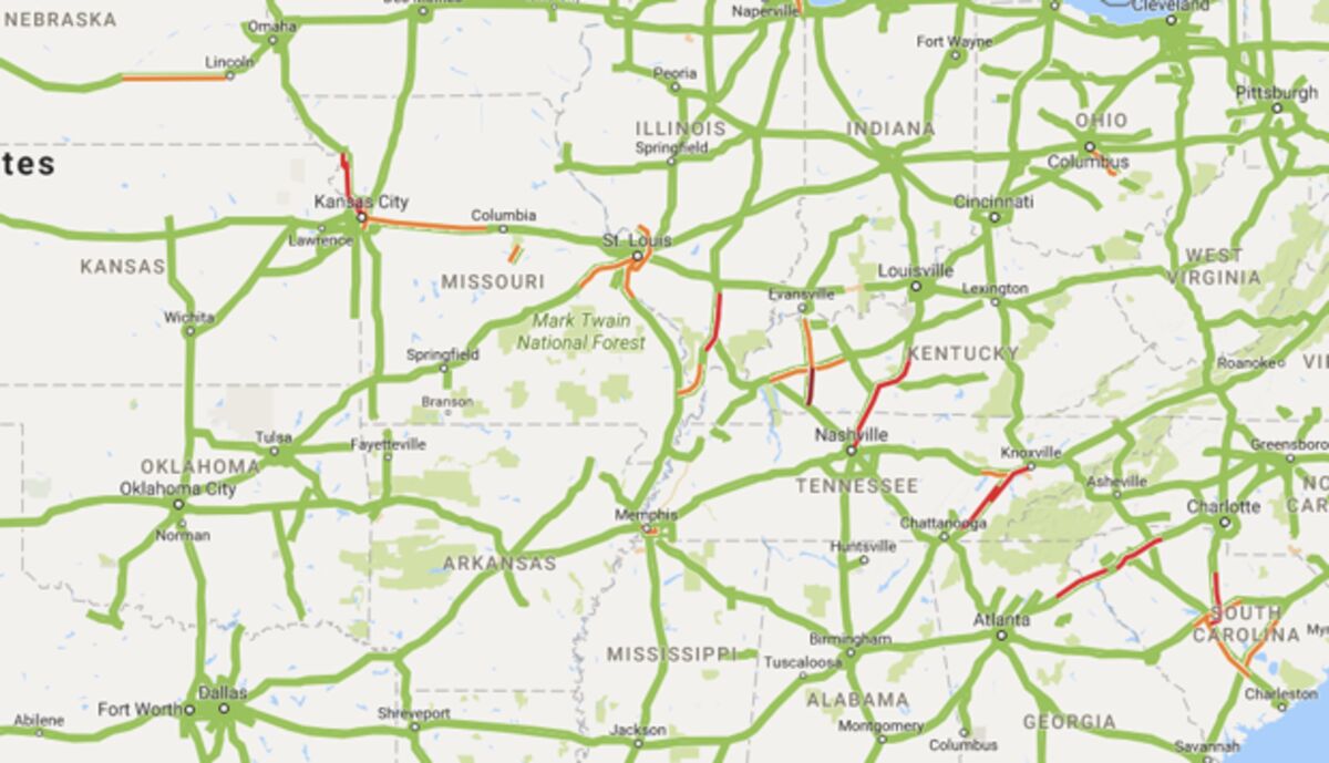 Eclipse 2017 Path Google Map | Lipstutorial.org