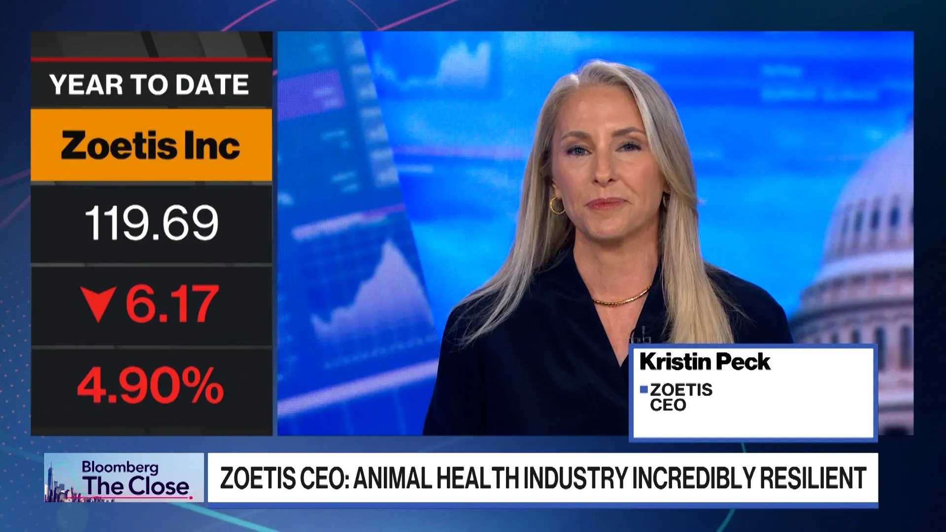 Watch Zoetis CEO: AI Boosts 'Resilient' Animal Health Business - Bloomberg
