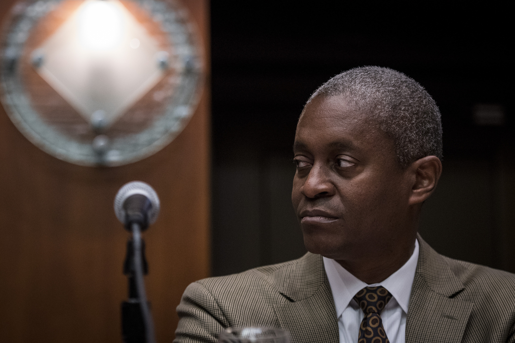 Fed’s Bostic Says Softening U.S. Data May Call for More Action - Bloomberg