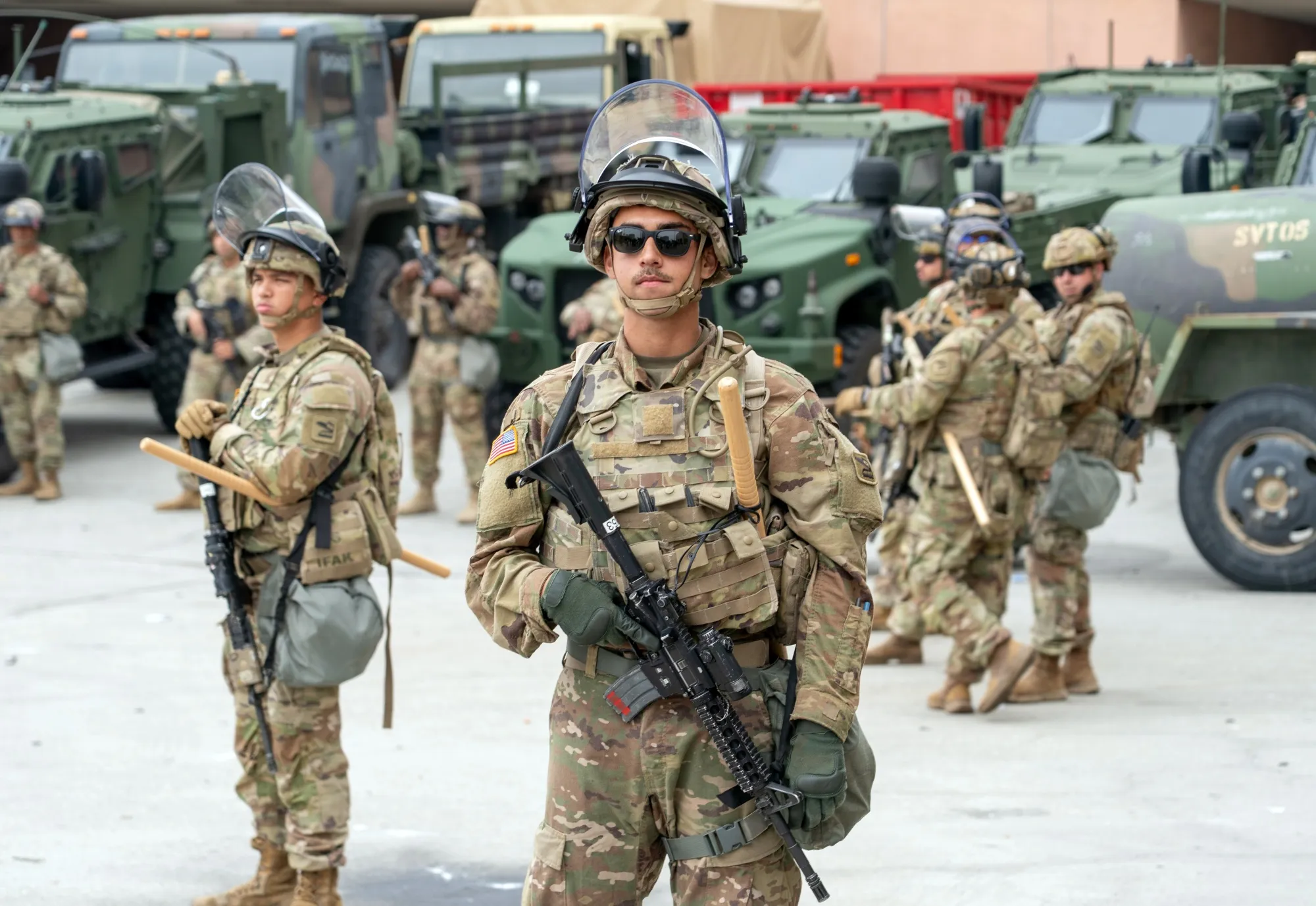 Trump’s National Guard Deployments Costing $93 Million a Month - Bloomberg