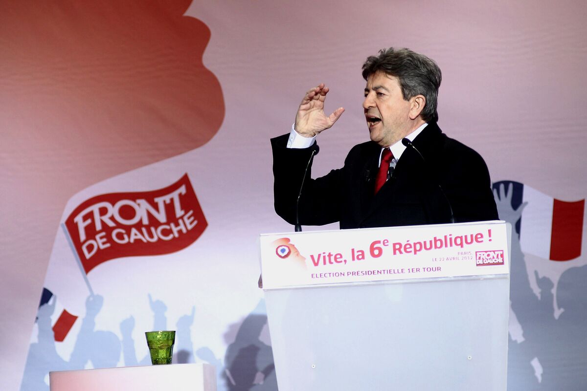 French Communist Party Votes to Support Melenchon for President - Bloomberg