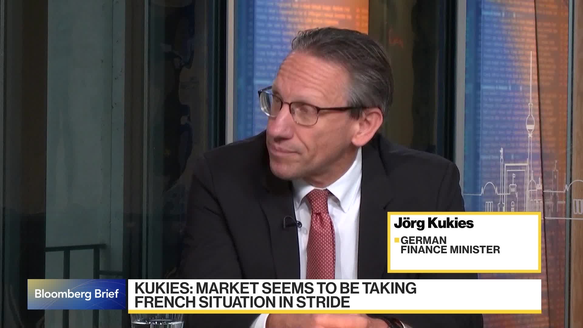 Watch Kukies Hoping for Constructive Relations with Trump Admin - Bloomberg