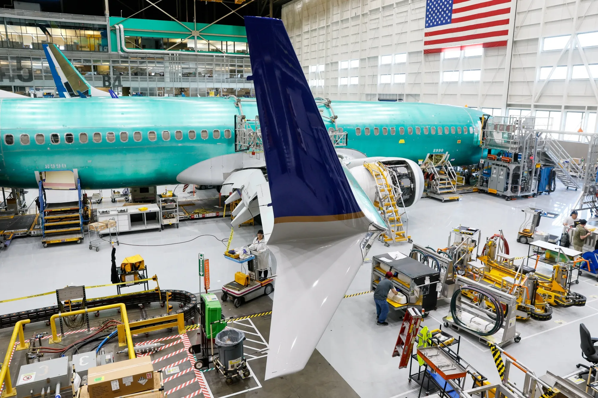 Boeing Nears 737 Output Milestone as CEO Steadies Factories - Bloomberg