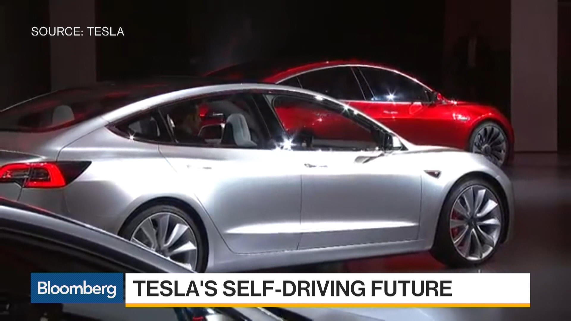 Watch Tesla Puts New Models on Self-Driving Fast Track - Bloomberg