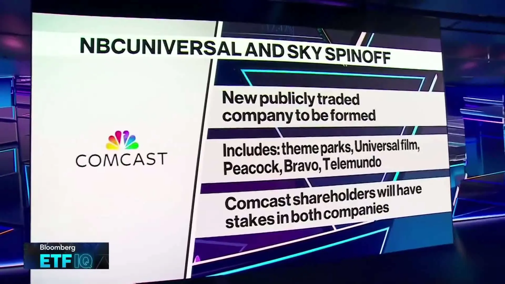 Watch Comcast Spinoff Will Be 'Value-Surfacing,' Marangi Says - Bloomberg